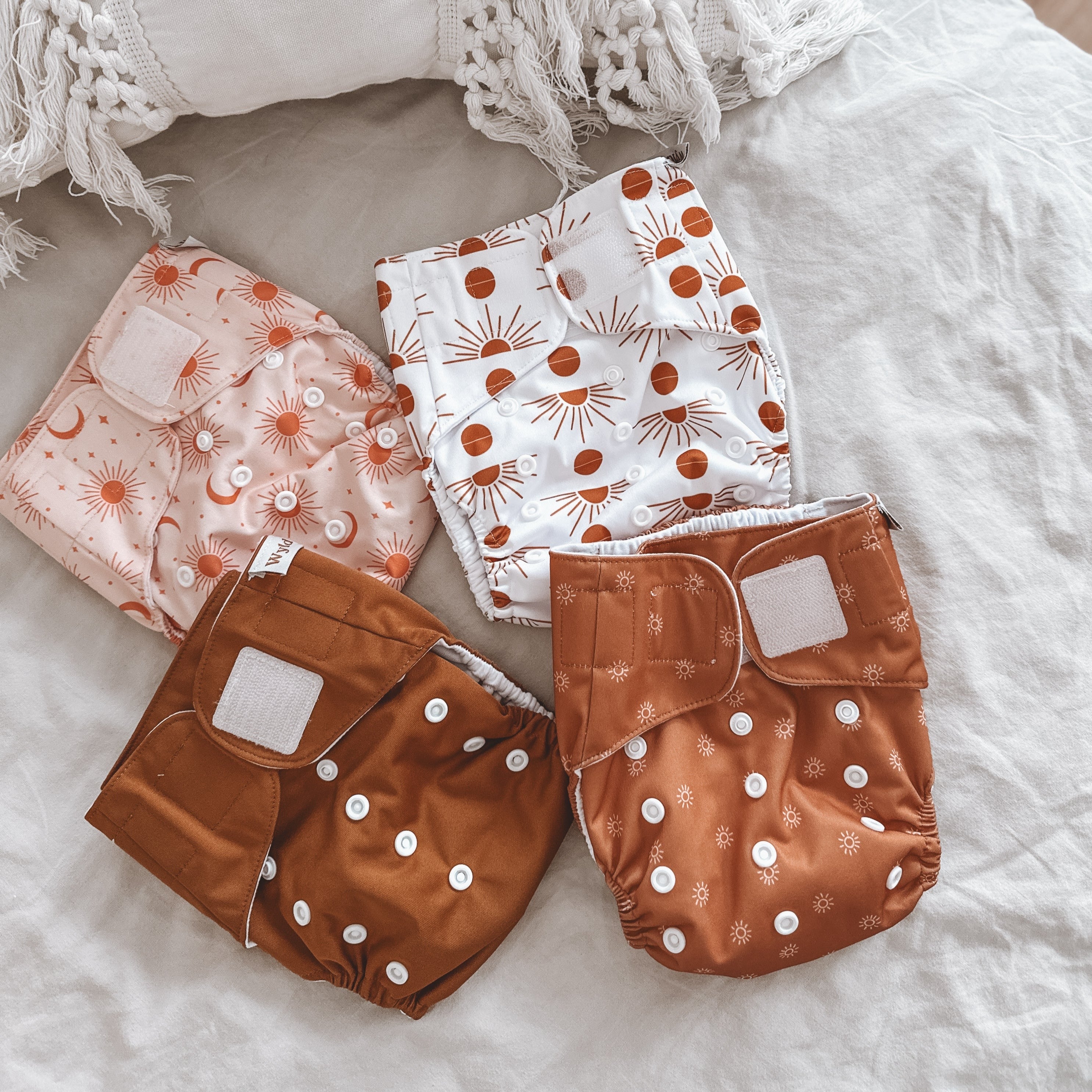 Reusable Cloth Diaper/Nappy | Pack of 4 – Wyld Bub